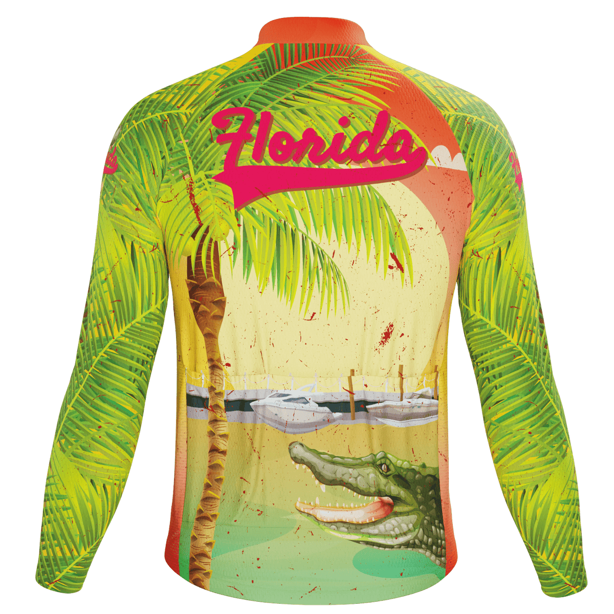 Men's Around The World - Florida Long Sleeve Cycling Jersey – Online ...